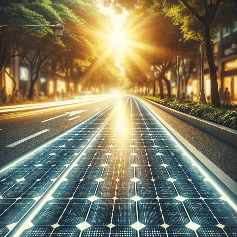 A che punto siamo con i test sull'uso di uno speciale asfalto fotovoltaico?
