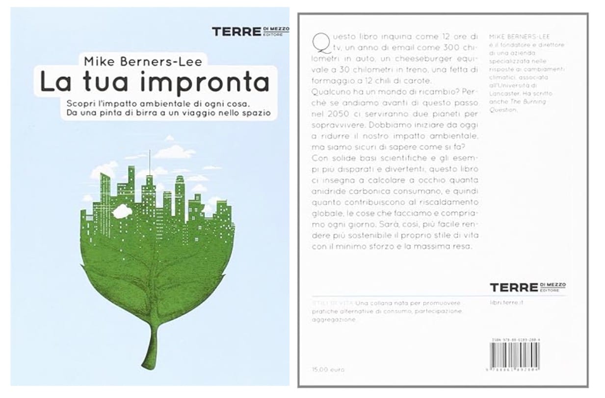 La tua impronta, il libro di Mike Berners-Lee che ci dice tutto sulle ...