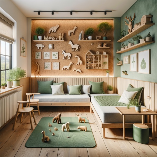 Camera dei bambini ecosostenibile: consigli di arredamento