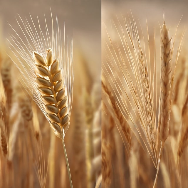 Differenza fra spiga di orzo e di grano: foto e video