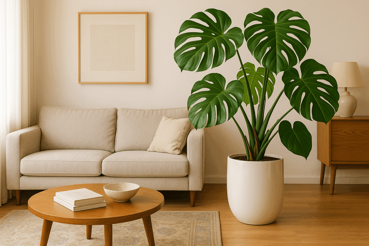 Monstera deliciosa: la pianta di design che trasforma la tua casa