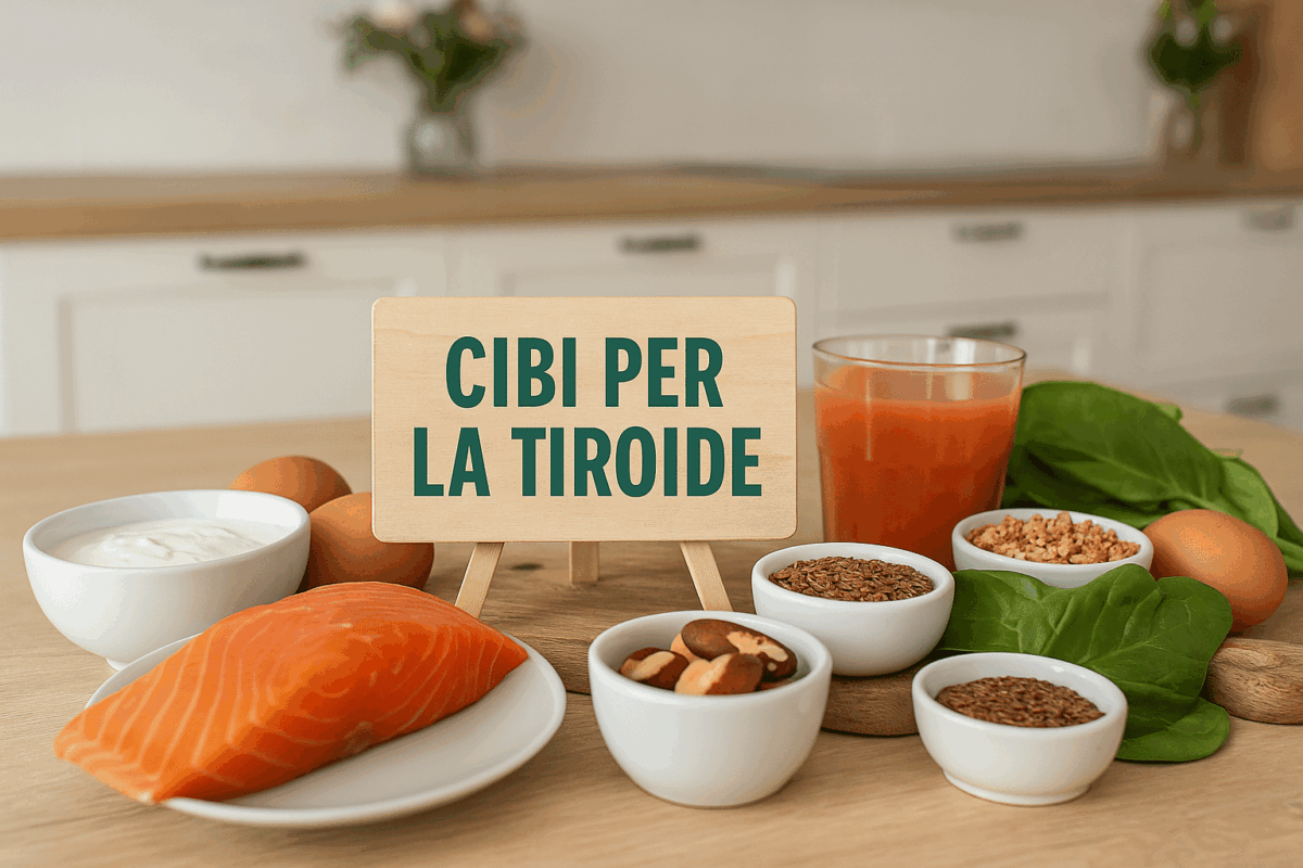 Alimenti per la tiroide: cosa mangiare per mantenerla in salute