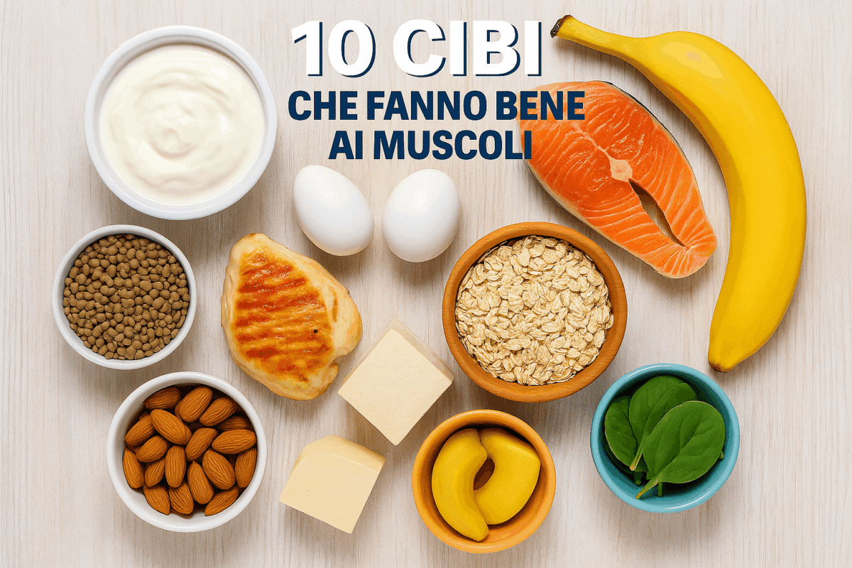I 10 cibi che fanno bene ai muscoli (e perché dovresti mangiarli più ...