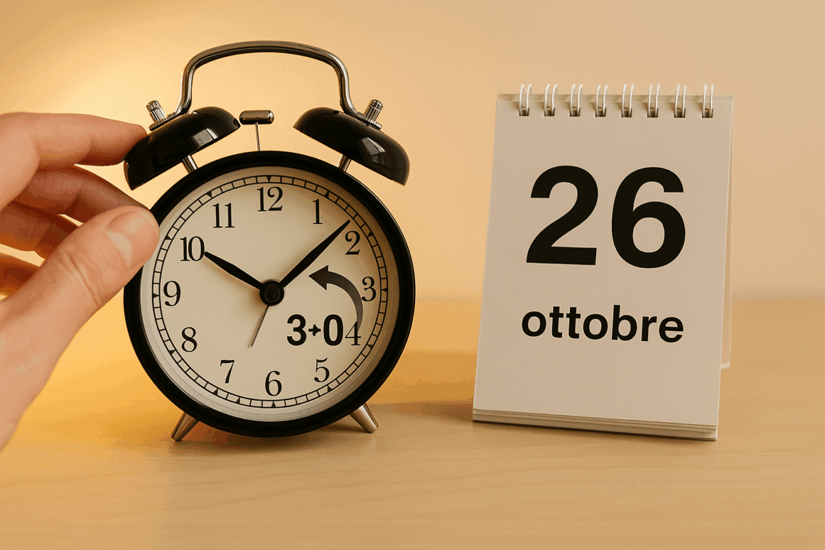 Ora solare 2025: 5 cose che (quasi) nessuno sa sul cambio d’ora in Italia