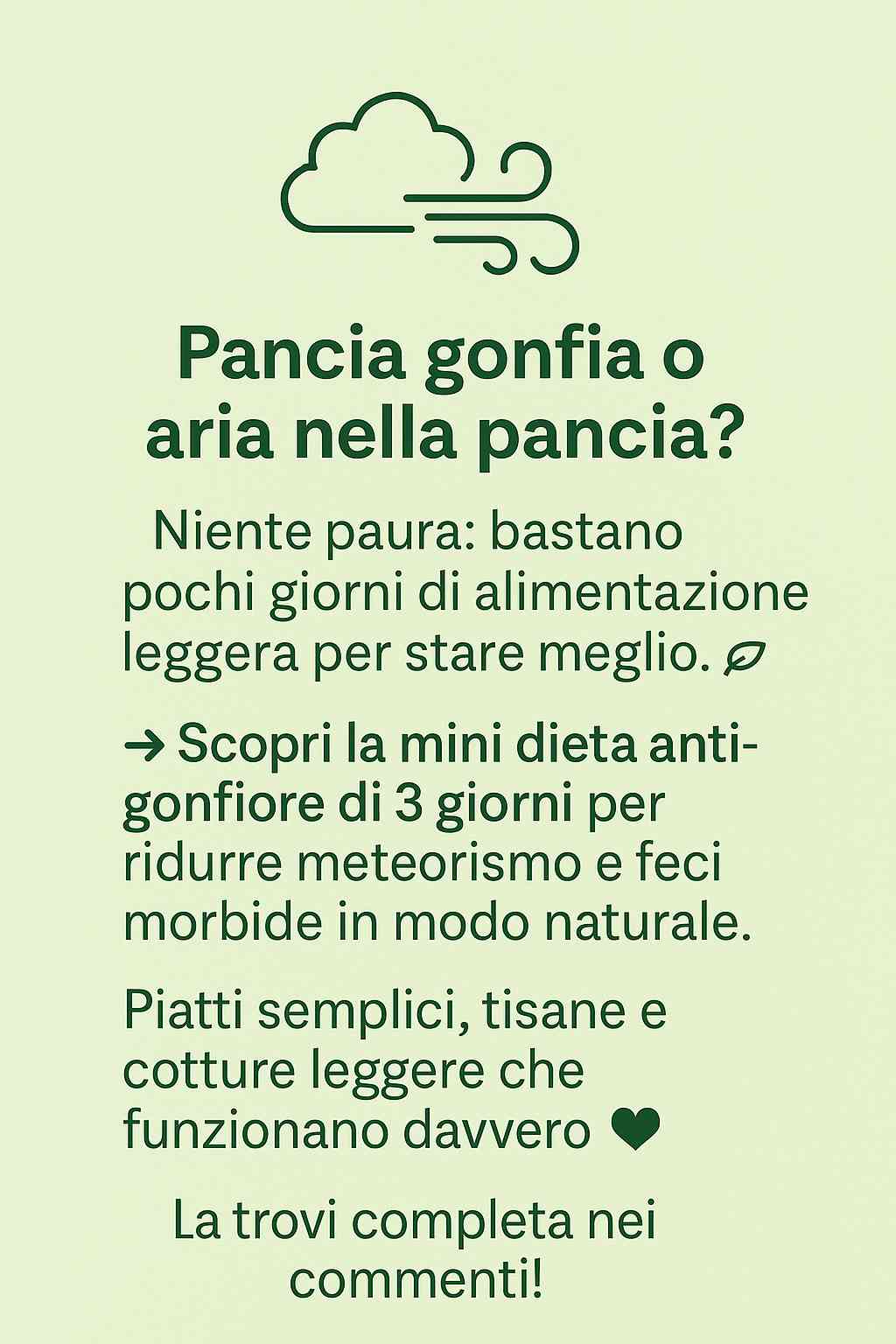 Mini dieta anti-gonfiore: 3 giorni per ridurre aria nella pancia e ...