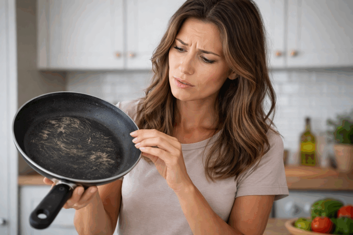 Quando buttare le padelle: i 7 segnali da non ignorare