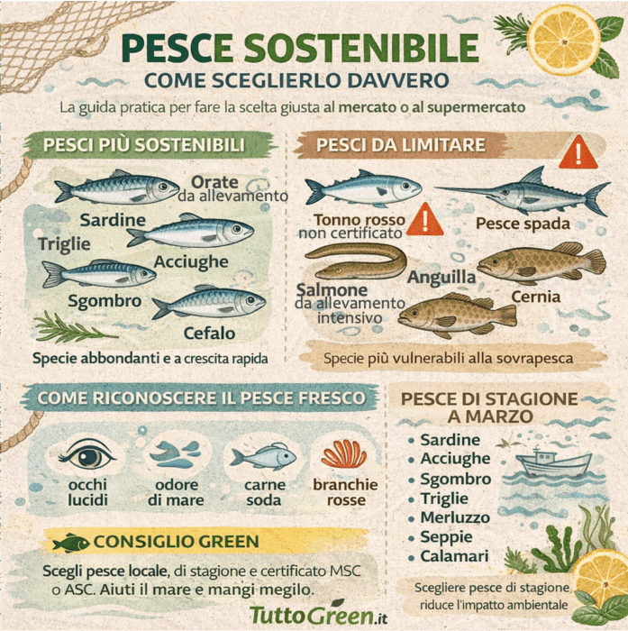 Pesce sostenibile: quali scegliere, come riconoscere quello fresco e ...