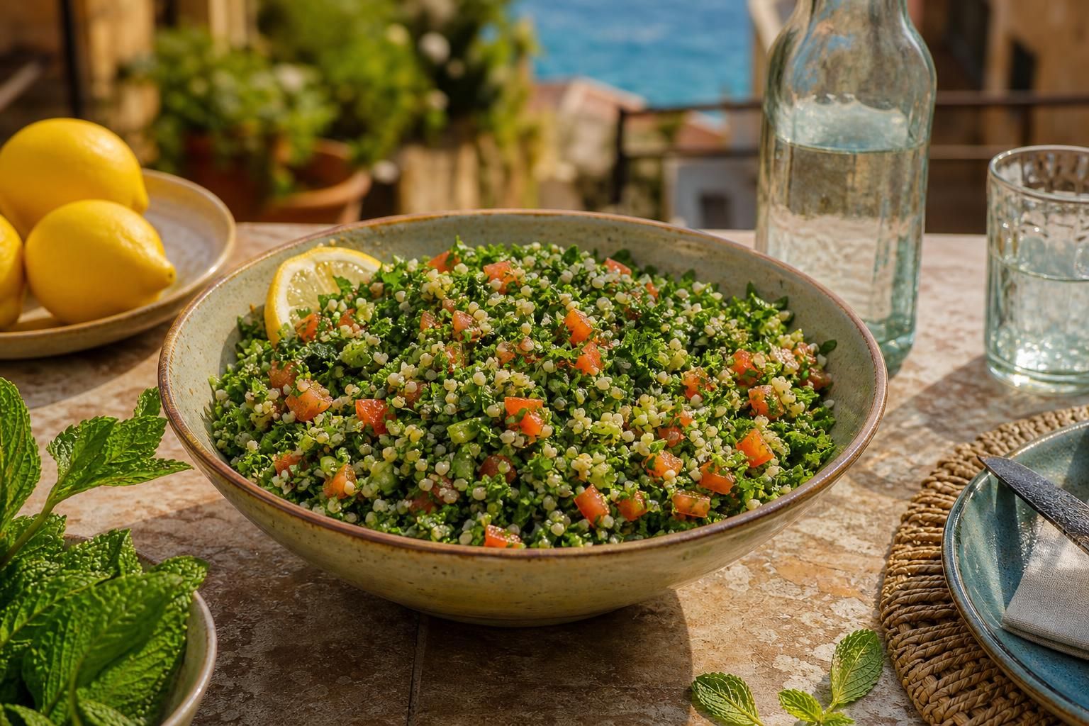 Tabulè al prezzemolo: la ricetta fresca e leggera da preparare in anticipo