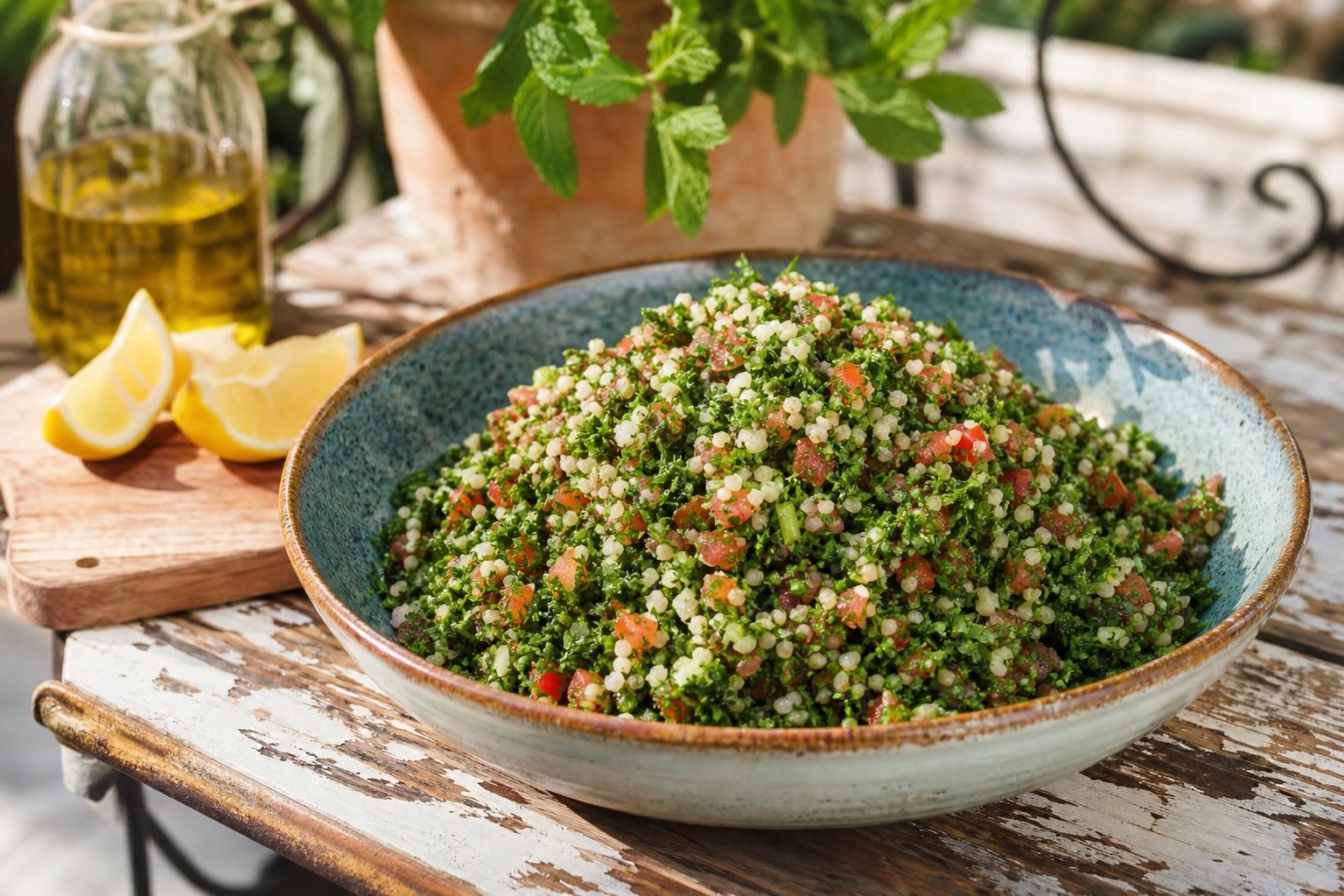 Tabulè al prezzemolo: la ricetta fresca che risolve pranzo e cena
